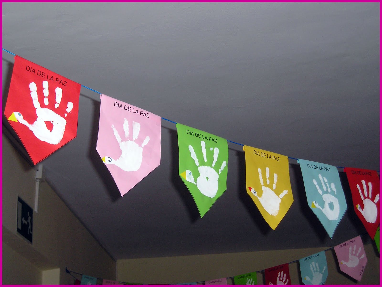 RECURSOS REME INFANTIL: Banderines del Día de la Paz