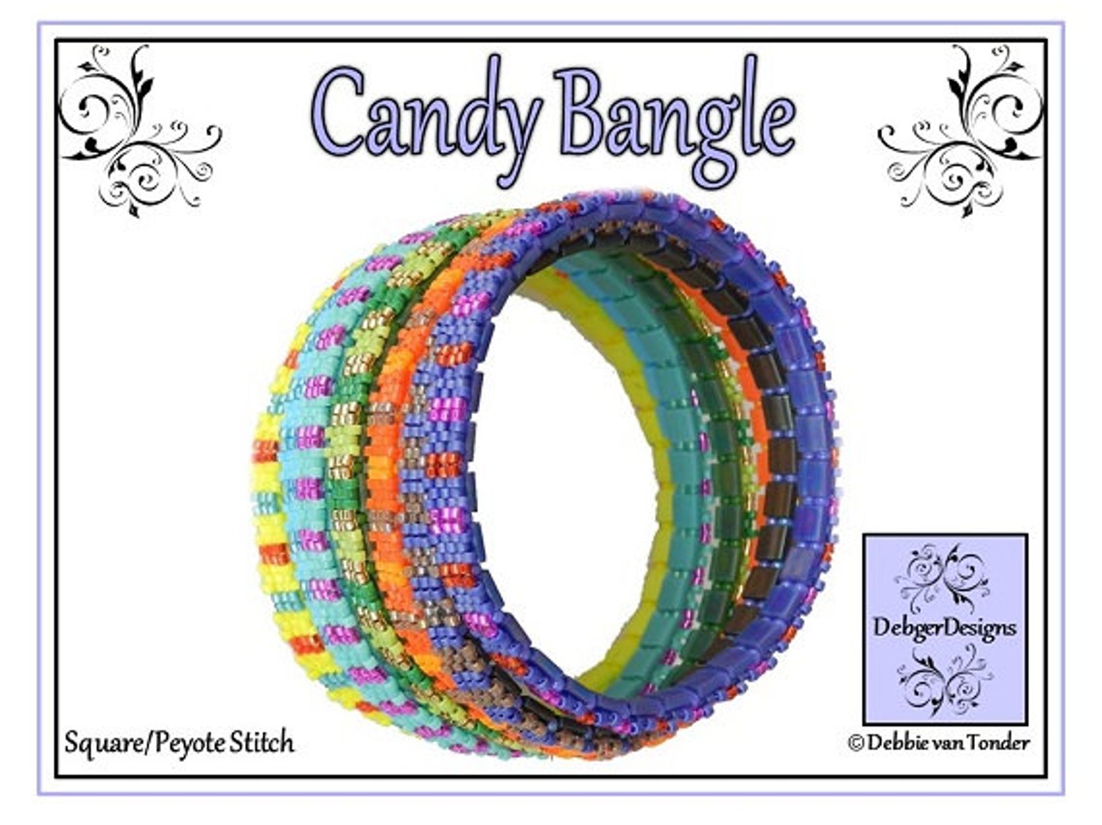 Imaginative Bangle and Bracelet Beadwork Designs by DebgerDesigns / The ...