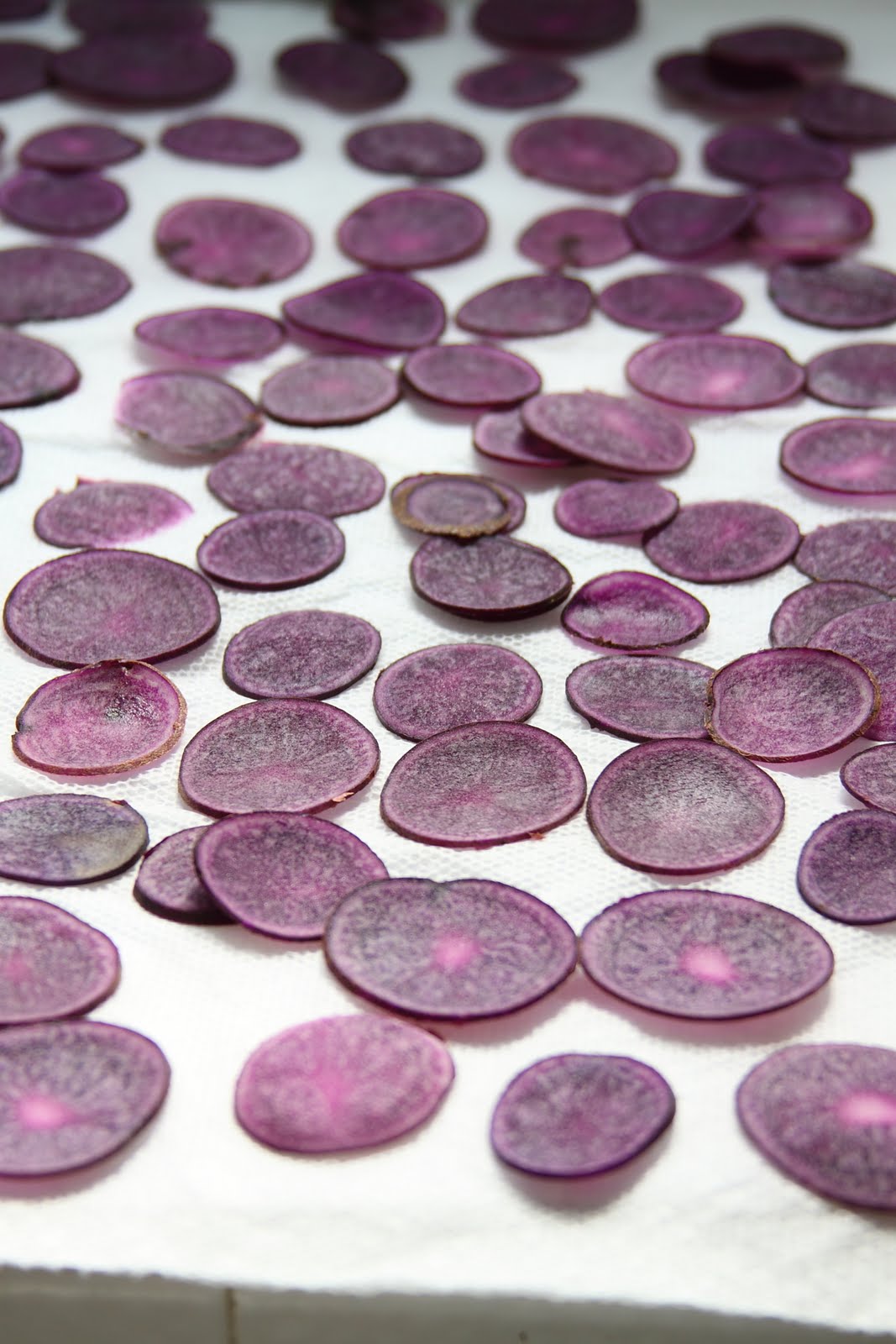 ShowFood Chef: Truffled Potato Chips - Peruvian Purple Potatoes