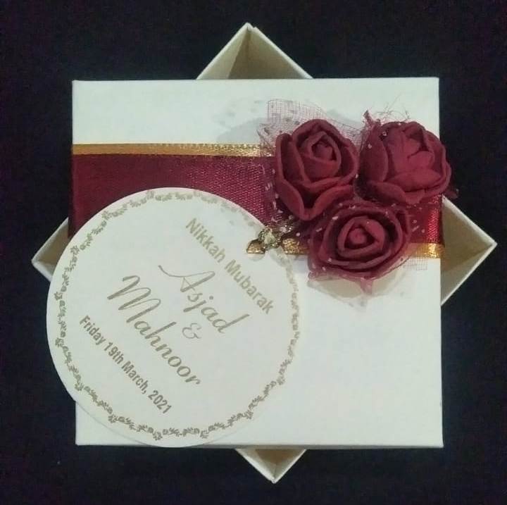 Bid boxes , favour boxes , Nikkah boxes , favour boxes Pakistan bidd ...