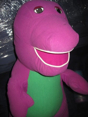 JuaiMurah: Big Barney Soft Toy