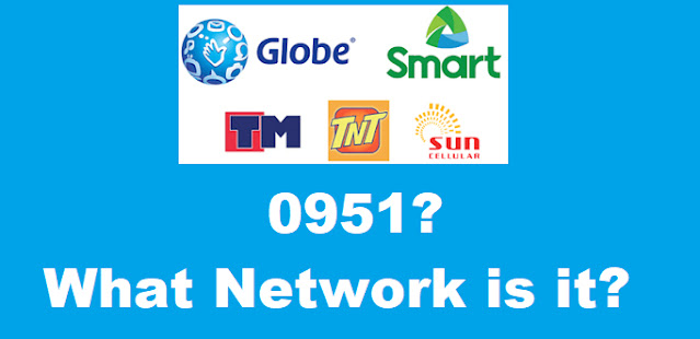 0951 What Network? Is it Smart Communications Mobile Number Prefix?
