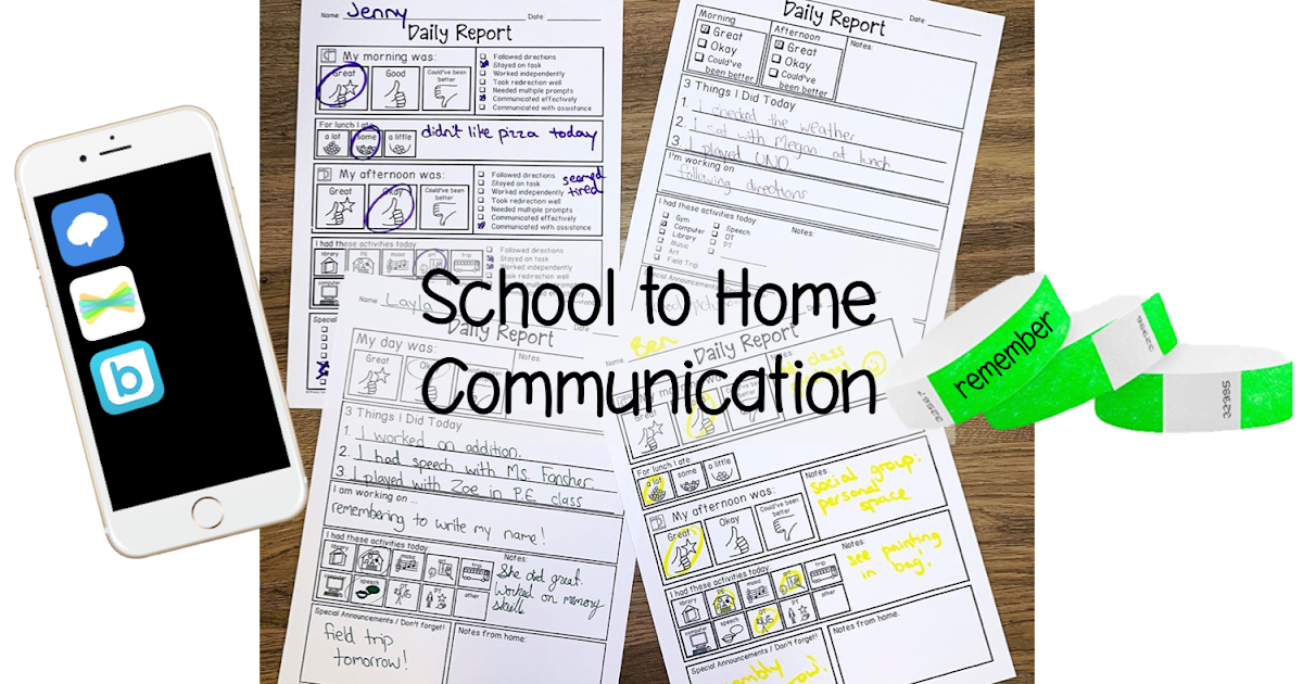 7 Ways to Improve School to Home Communication - Breezy Special Ed