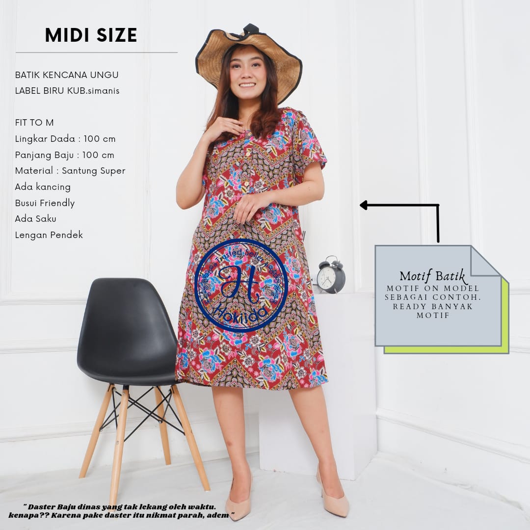 Gudang Daster Batik Big Size/Jumbo Branded Colection