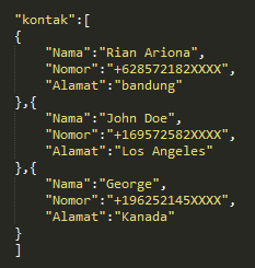 Learn Coding: JSON Syntax (Hendra)