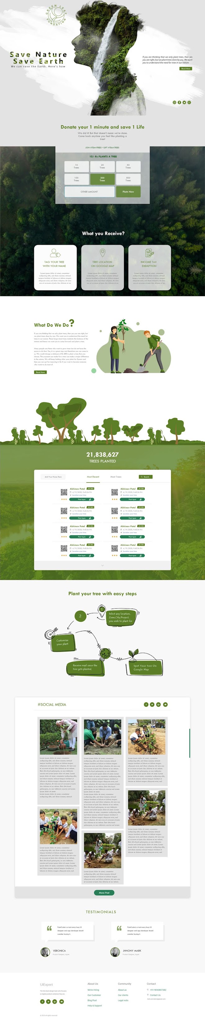SeQuenX Website Design Front Page