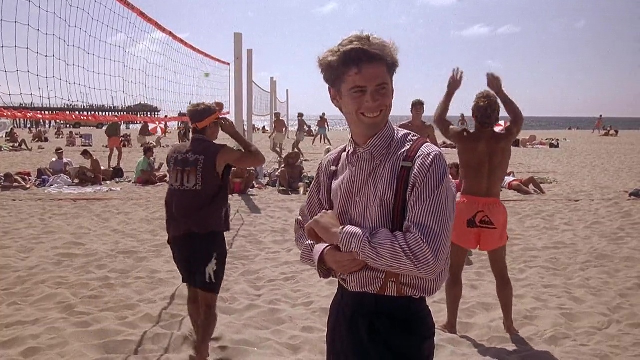 ausCAPS: C. Thomas Howell shirtless in Side Out