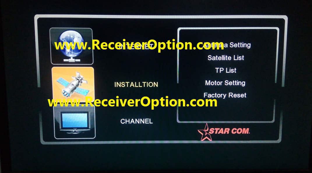 STARCOM GX6605S HW203.00.029 TYPE HD RECEIVER NEW SOFTWARE - How To ...