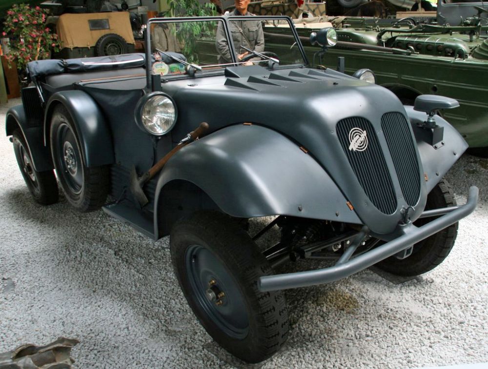 Amazing Vintage Photos of 1936 Tempo G1200 All-Terrain Military Vehicle ...