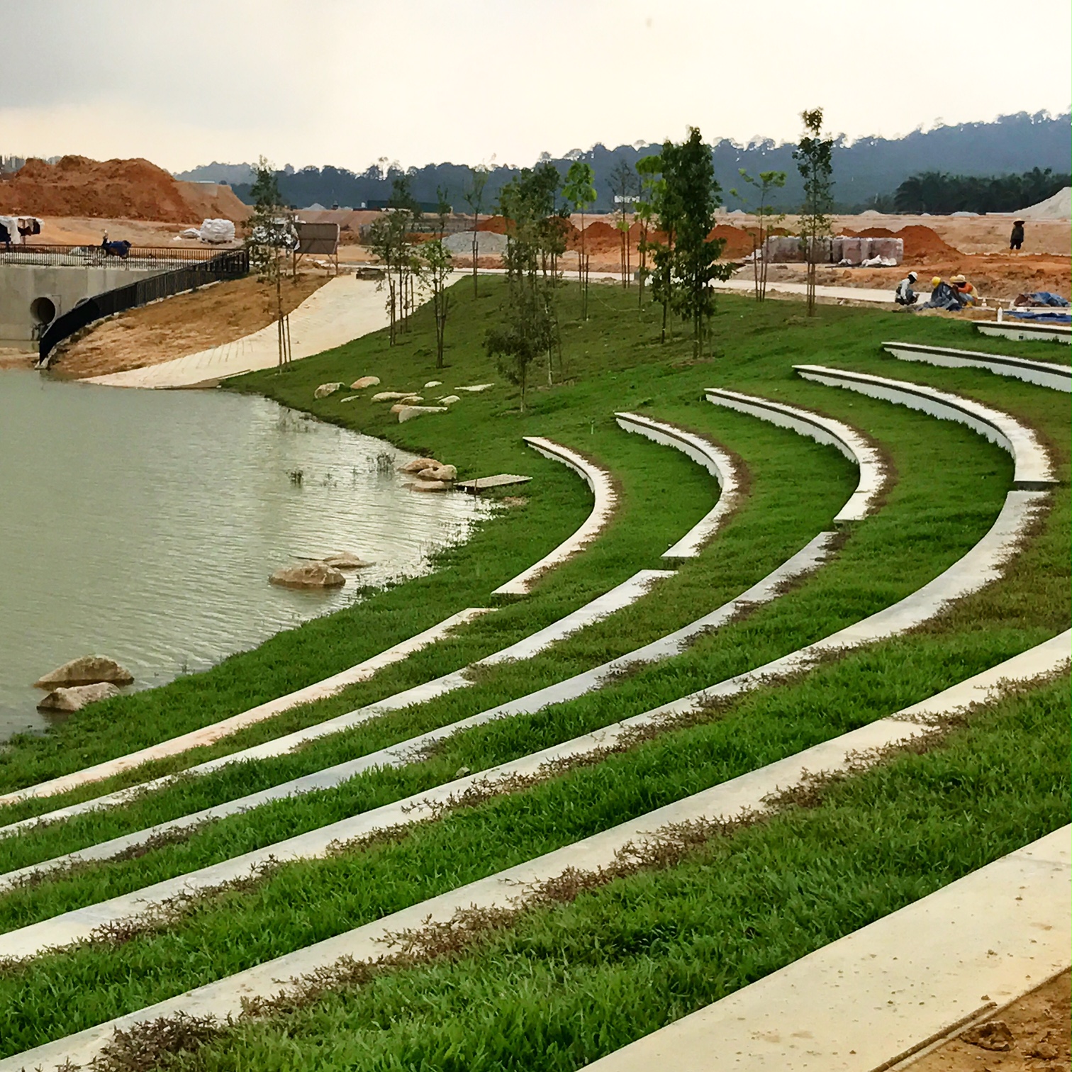 [project] Pond 9, site visit - LWS's BLOG