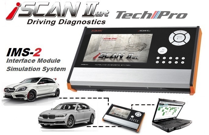AD-001 AUTOLAND - iScan II wt w/ IMS2 + BMW ICOM ~ Tech Pro ...