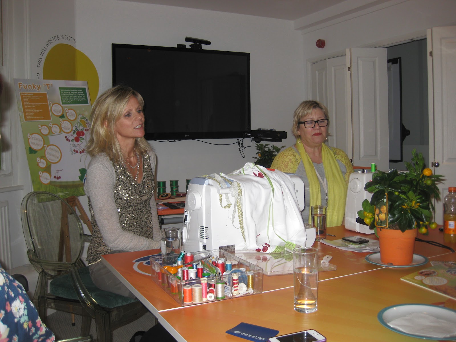 Me and my shadow: A Fanta - tastic evening with Linda Barker