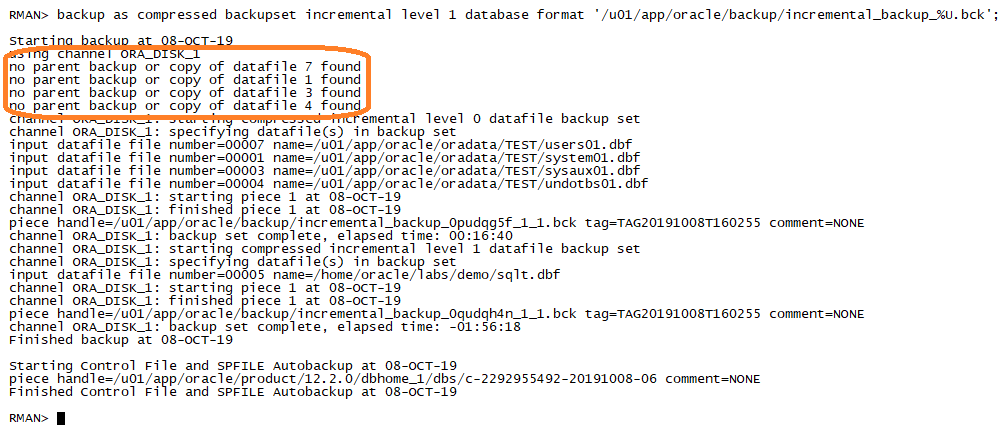 Oracle Blog - Tips/Tricks: RMAN => What is the difference between Full ...