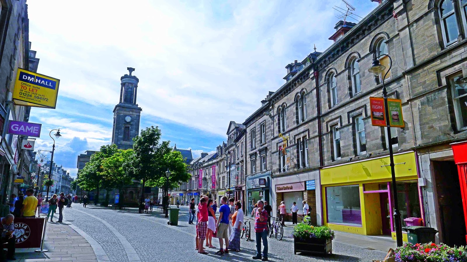 Exploring the Bishopric of Elgin, Scotland