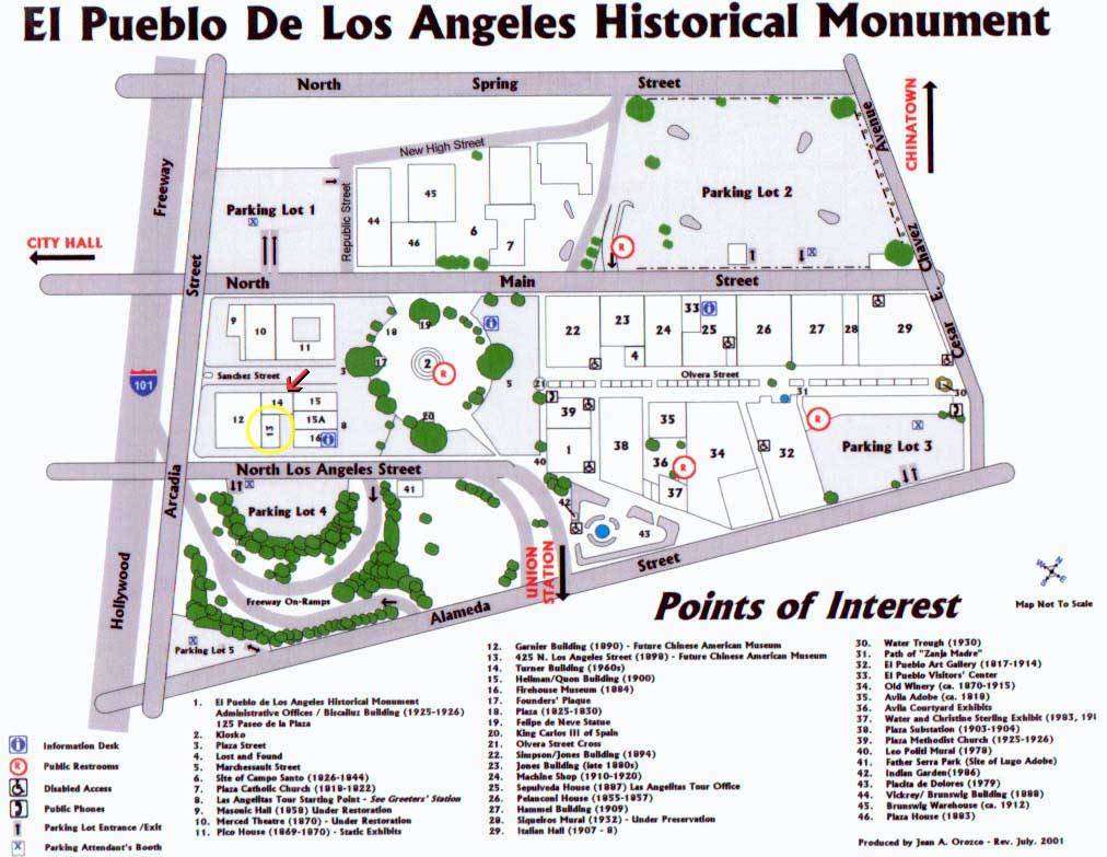 De paseo por Olvera Street | Elena en Los Ángeles