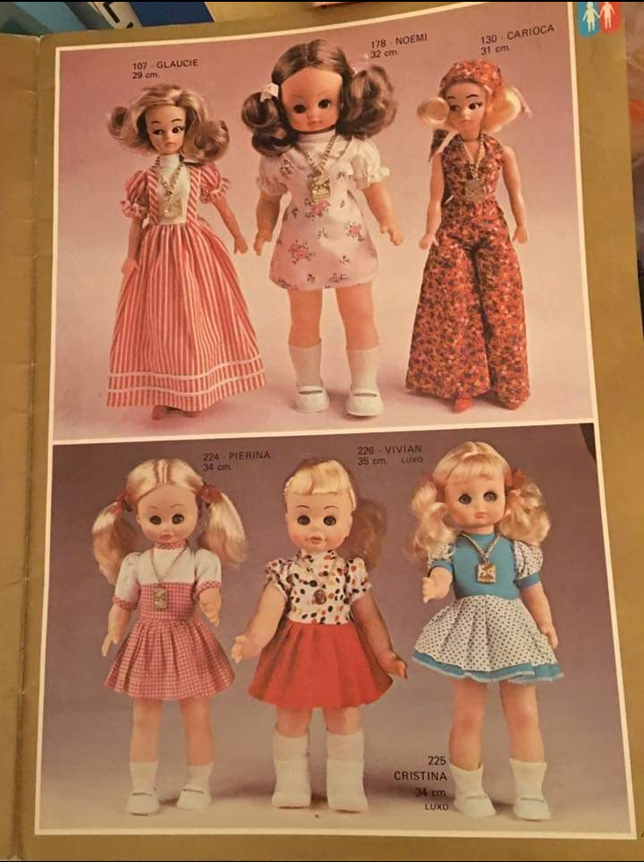 Ana Caldatto : Catálogo Bonec Art Bonecas e Bichinhos de Vinil Anos 70