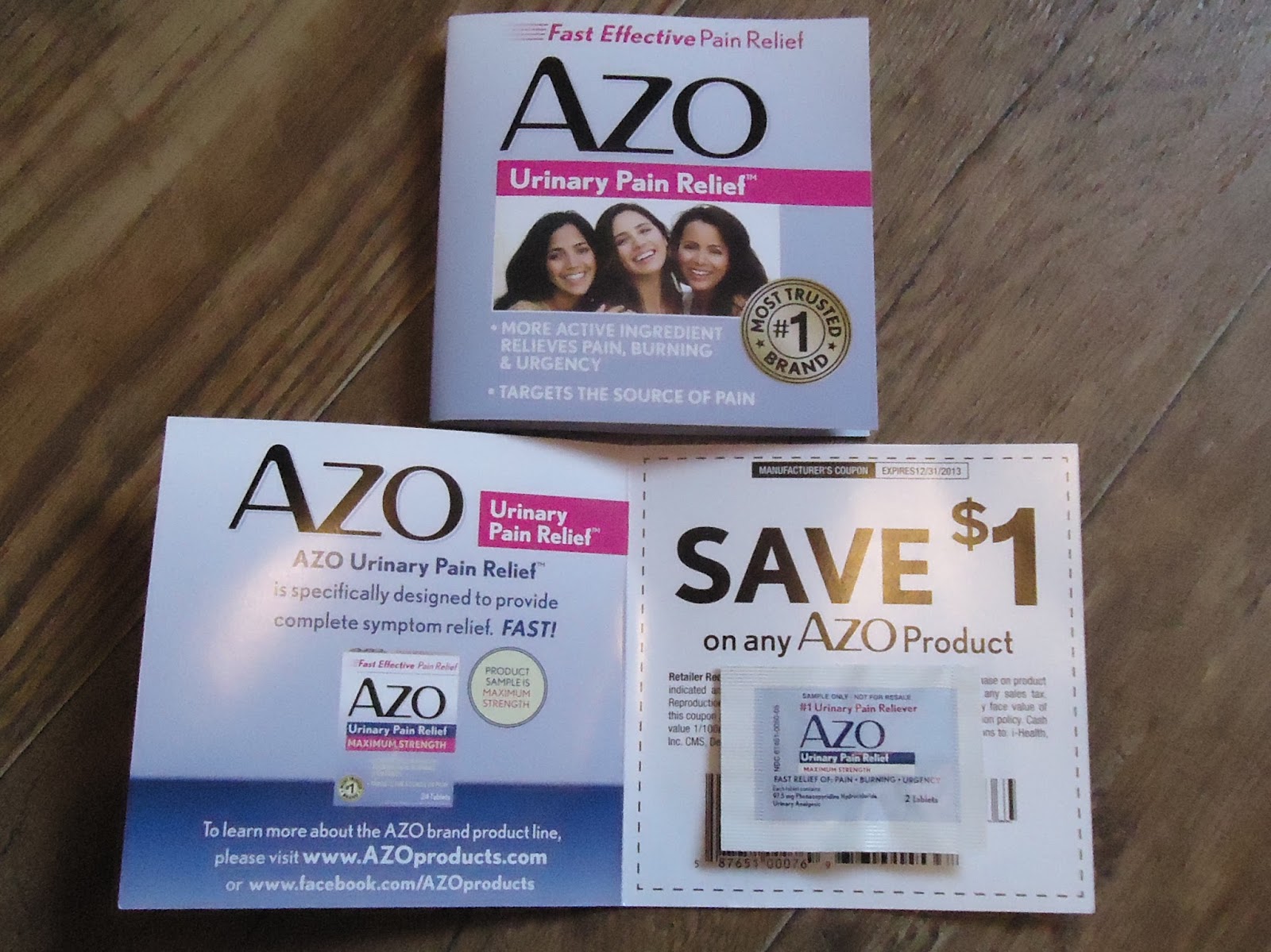 Fishful Thinking: AZO UTI Urinary Tract Health Treatment Review / Giveaway
