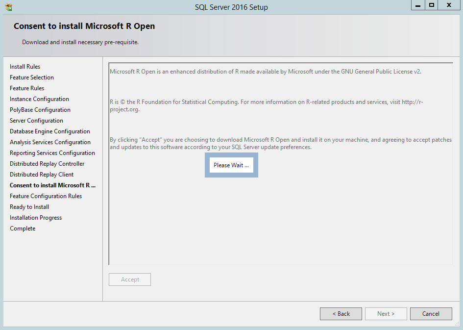 BI Future Blog: Installation of SQL Server Developer Edition 2016