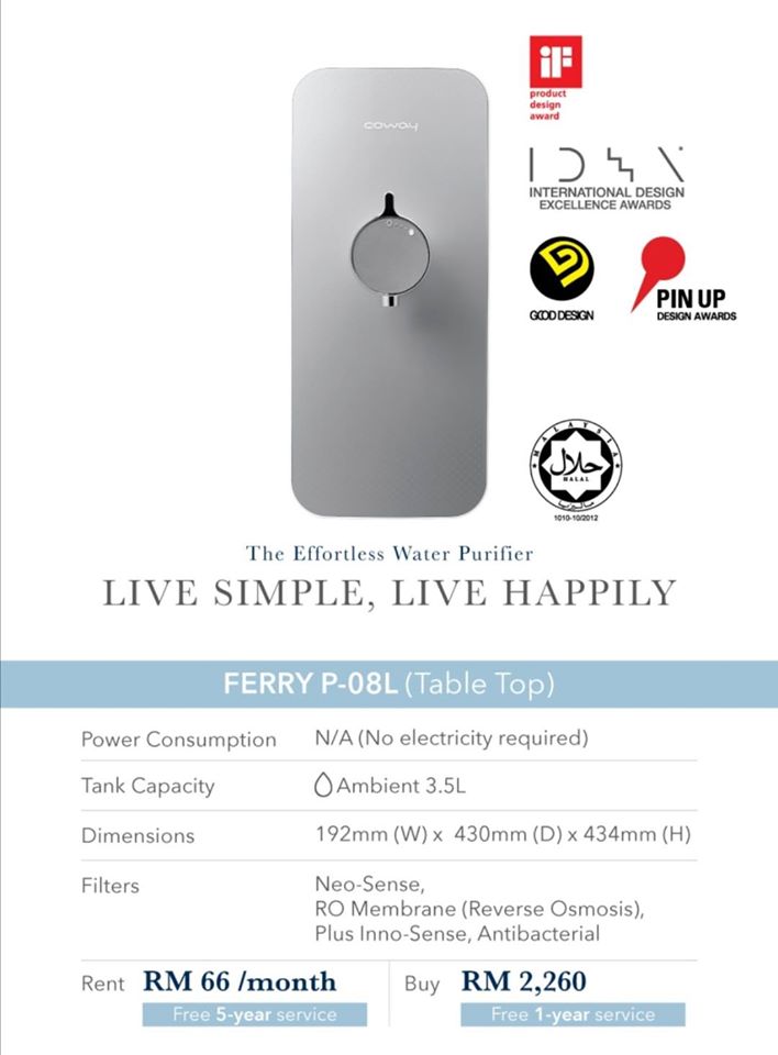 CowayUnited - Laman Kesihatan Pilihan Ramai: Coway Ferry