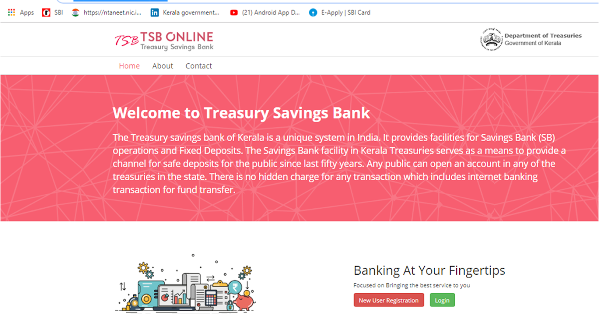 KERALA GOVERNMENT ORDERS: TSB ACCOUNT ONLINE - HOW TO CREATE TSB ONLINE ...