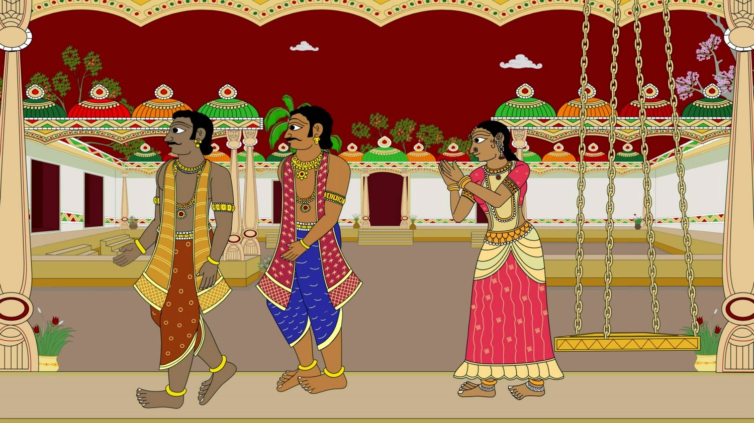 The Legend of Ponnivala: Princess Tangal Part IV: The Brothers' Marriage
