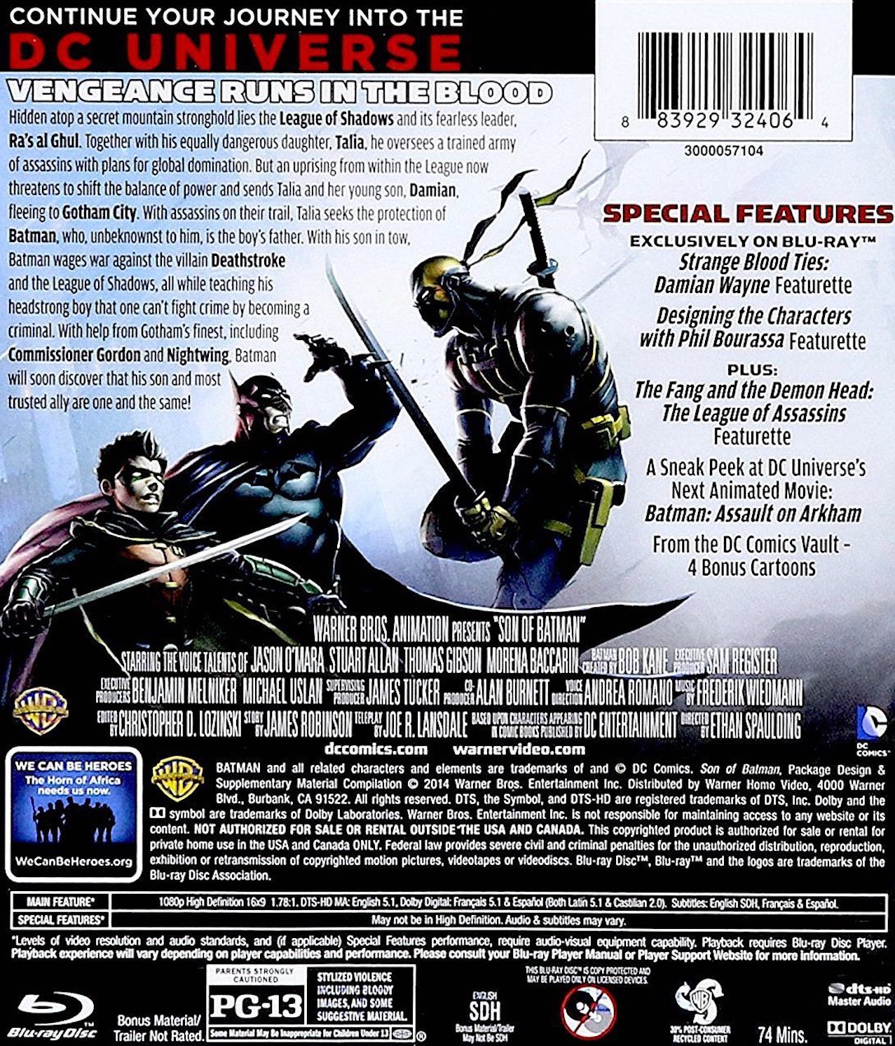 blu-ray and dvd covers: MARVEL / DC CINEMATIC UNIVERSE BLU-RAYS