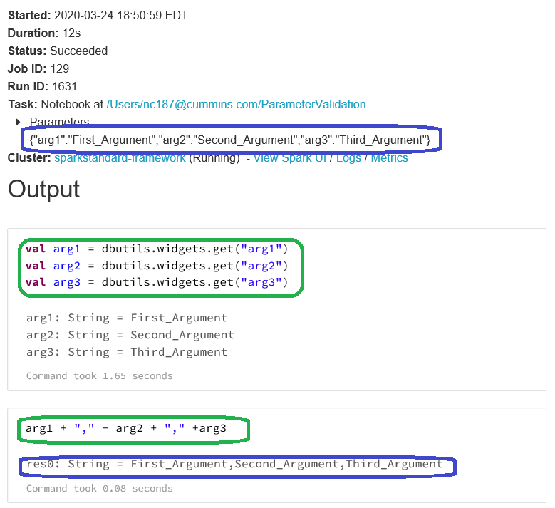 Cloud Modernization: Data bricks Notebook With Parameter