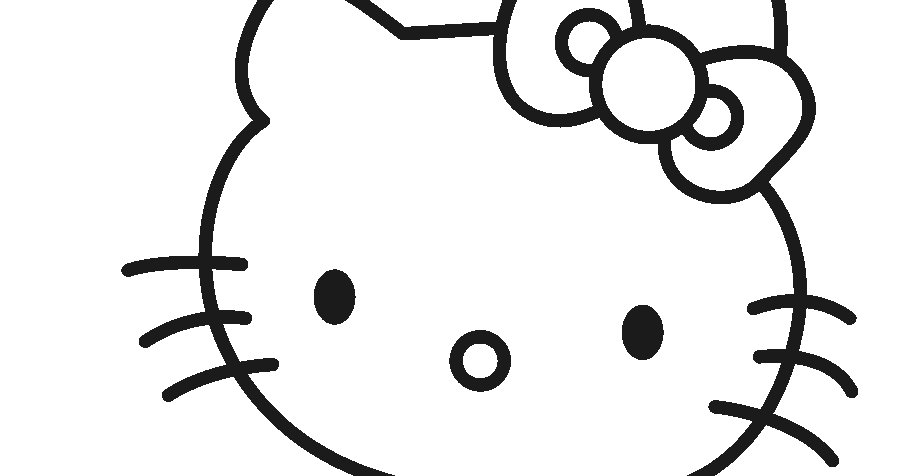 Hello Kitty para pintar ou imprimir ~ Portal da Atividade Hello Kitty para pintar ou imprimir ~ Portal da Atividade