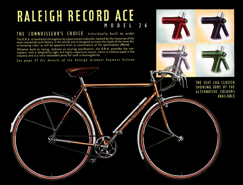 ON THE DROPS: Raleigh Record Ace (RRA) 1947-1954