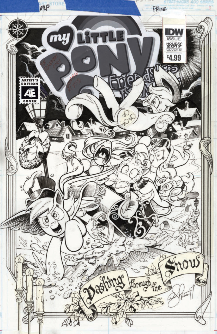MLP Andy Price Comic Covers | MLP Merch