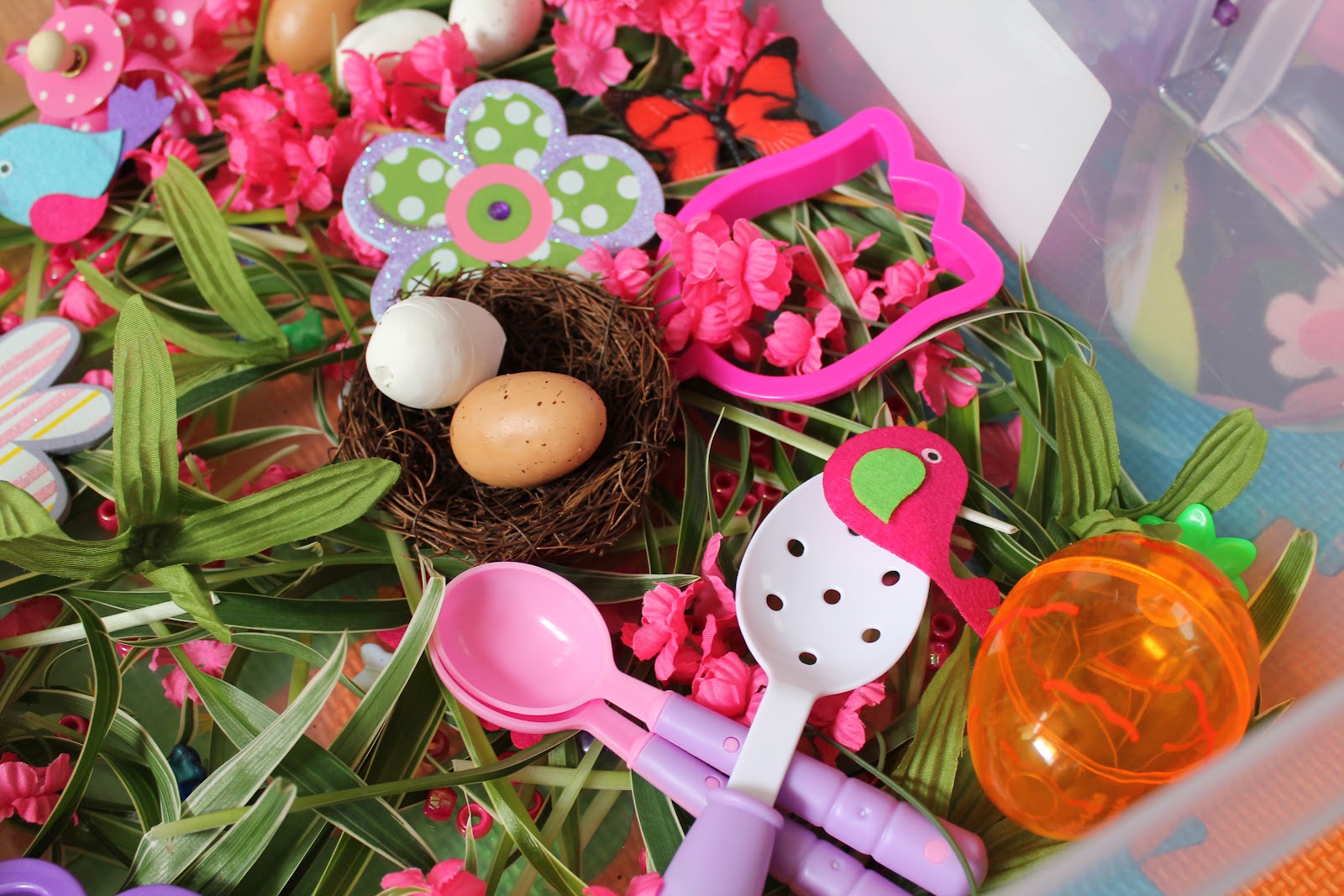 Belle's Butterfly Dreams: Spring Sensory Tub