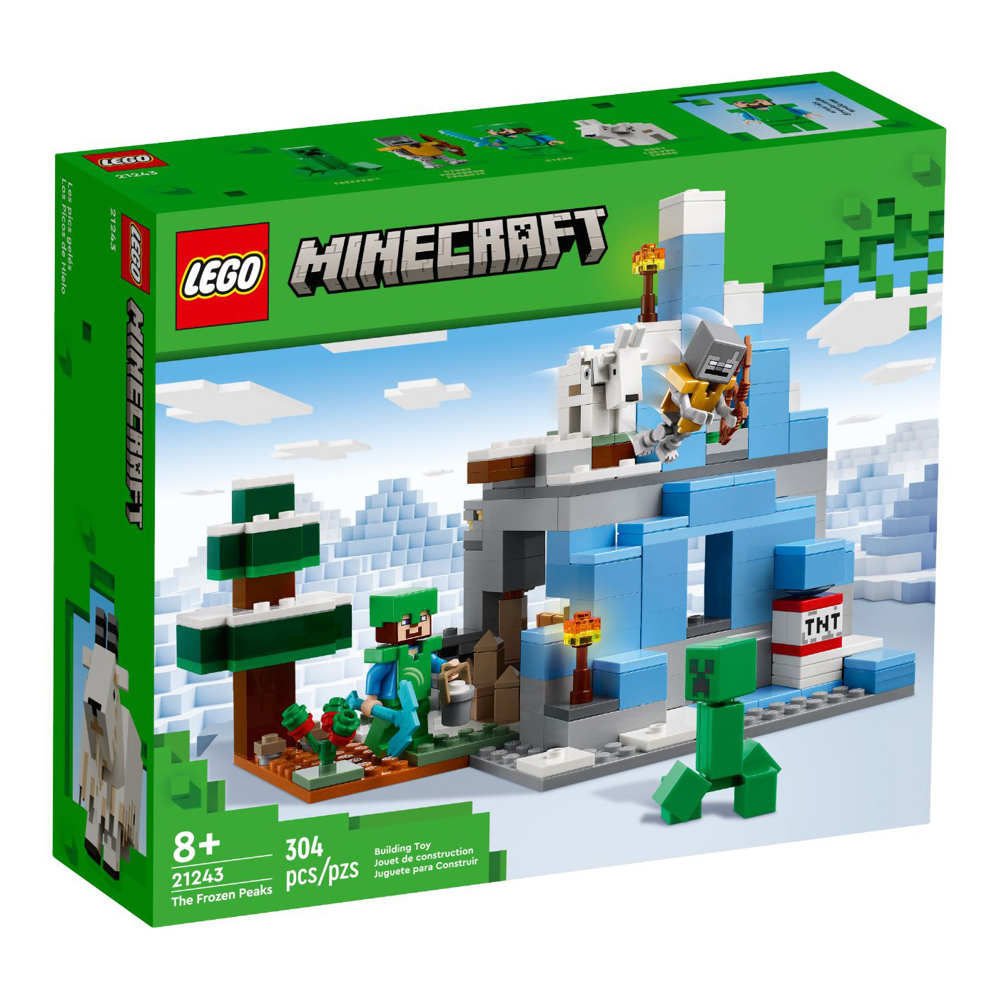 Minecraft The Frozen Peaks Regular Set | Minecraft Merch