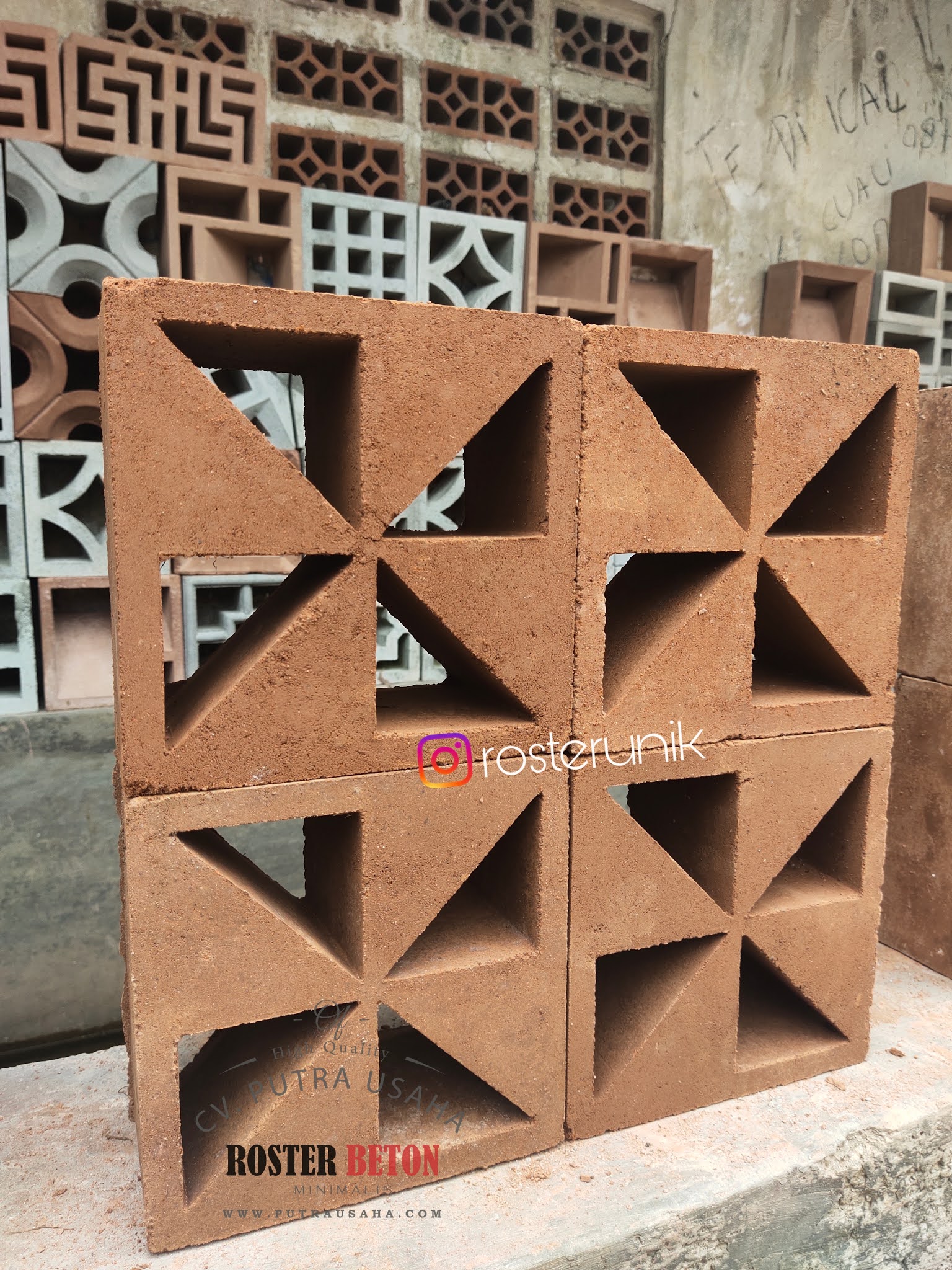 Roster Bata Motif Baling