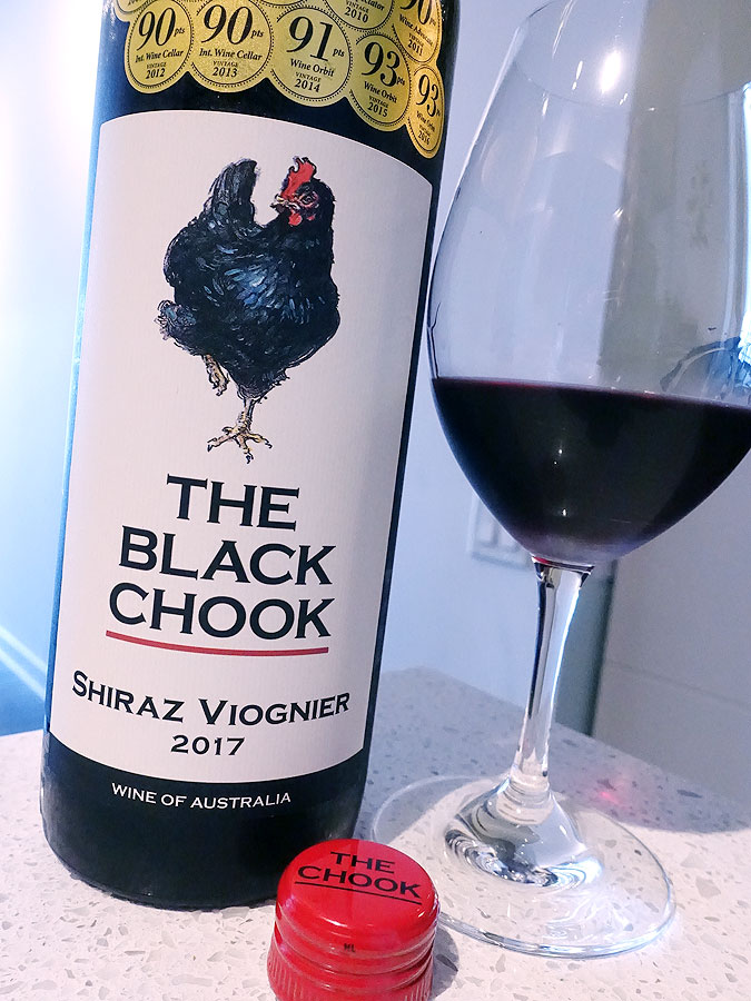 The Black Chook Shiraz/Viognier 2017 (Australia) - Wine Review