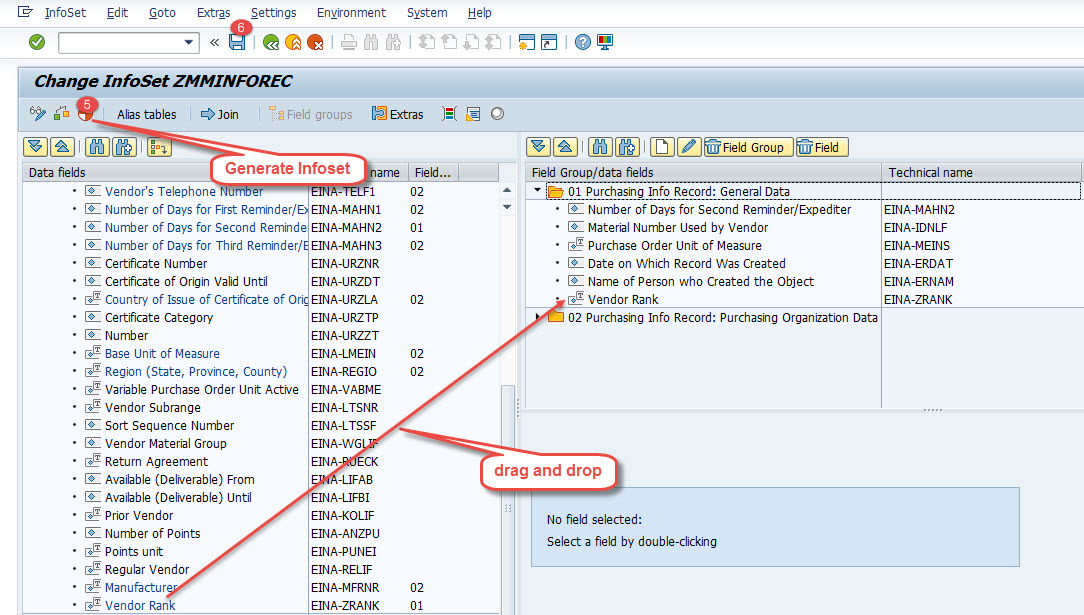 Modify SAP InfoSet Query Report - Learn SAP Program Modify SAP InfoSet Query Report - Learn SAP Program