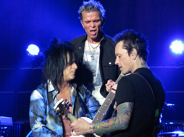 K-11 Movie Fan Site: Billy Morrison, with the band for Billy Idol, are ...