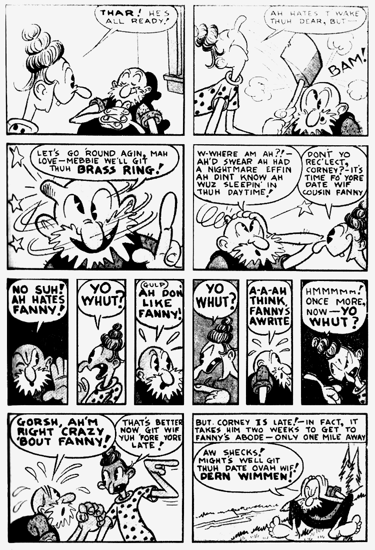 Cole's Comics: Jack Cole's Roots: A Rare Wild Early Comic Story and a ...