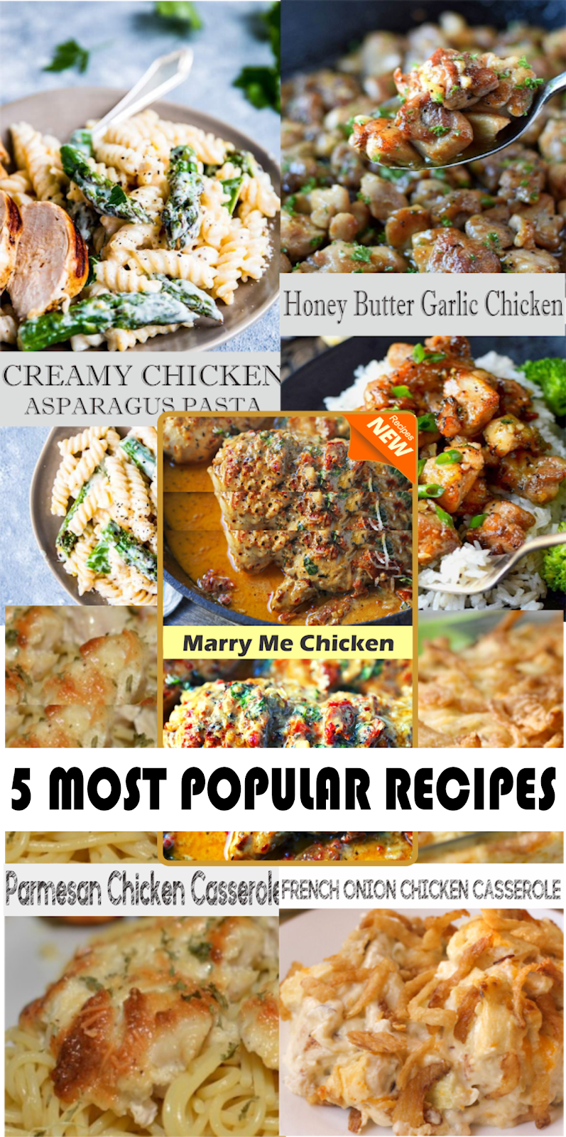 5 Most Popular Recipes | Think food