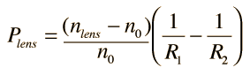 Lens-Maker's Formula