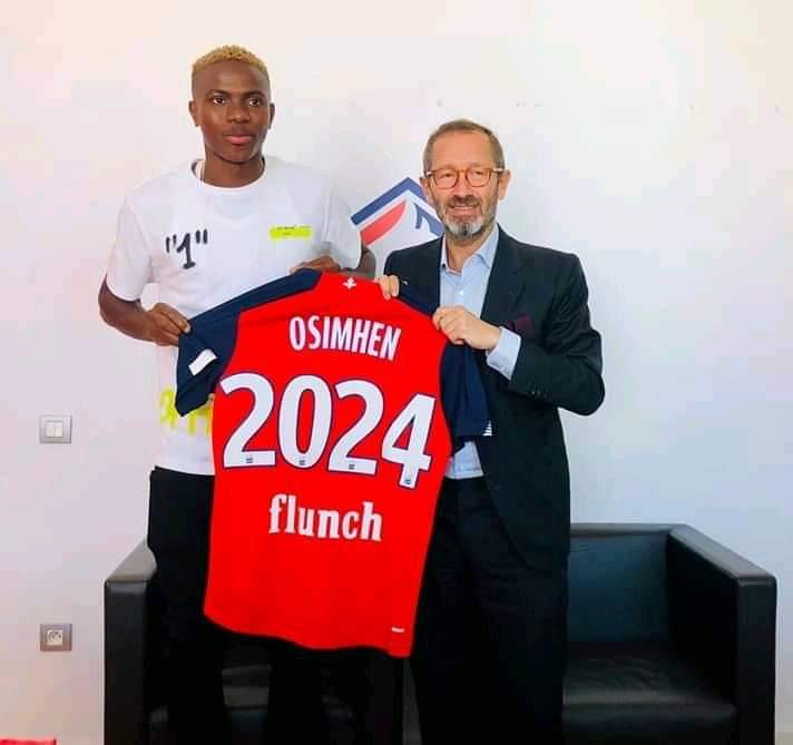 Victor Osimhen joins Lille OSC of France