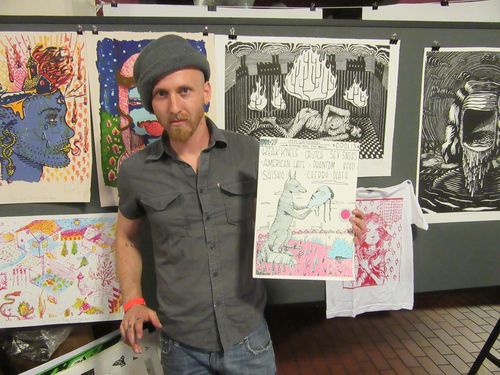 Desert Triangle Print Carpeta: Houston -- Bayou