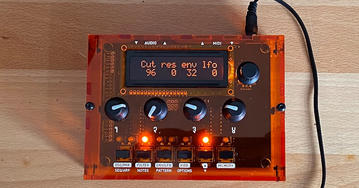 MATRIXSYNTH: Mutable Instruments Shruthi-1, SMR4-MKII: The Classicist