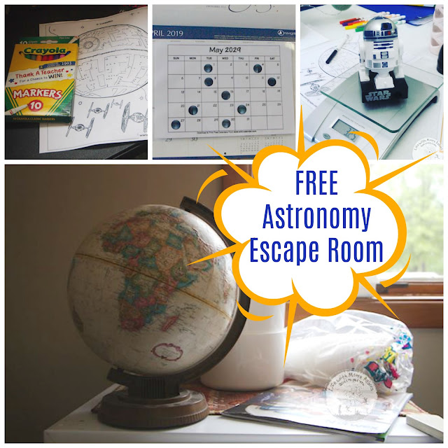 How to Set Up an Astronomy Escape Room with Free Printables - Life with ...