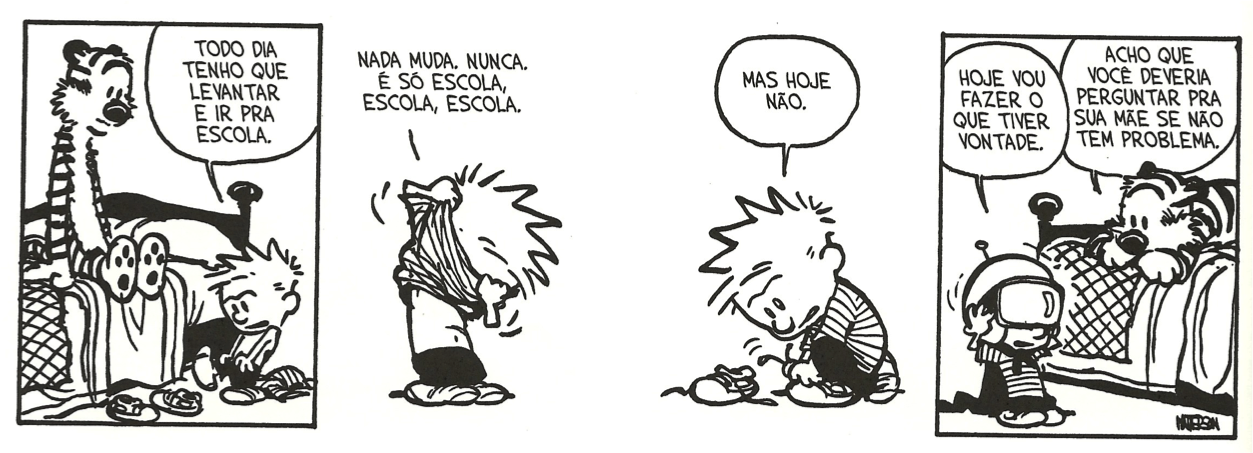 Calvin, Haroldo e sua Carreira - 1 de 2