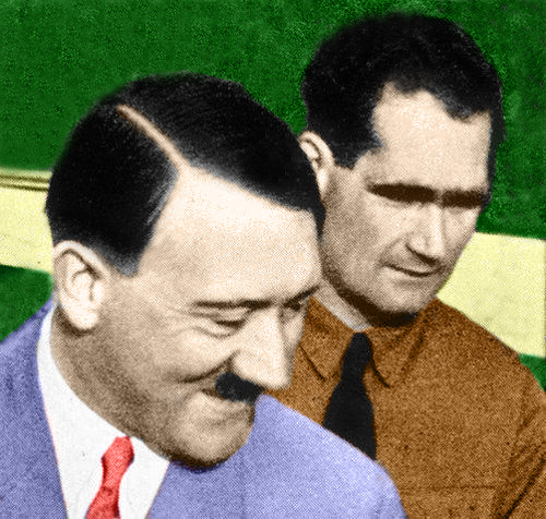 ESPEJO DE ARCADIA: RUDOLF HESS 23 (color): "No busquen a Adolf Hitler ...