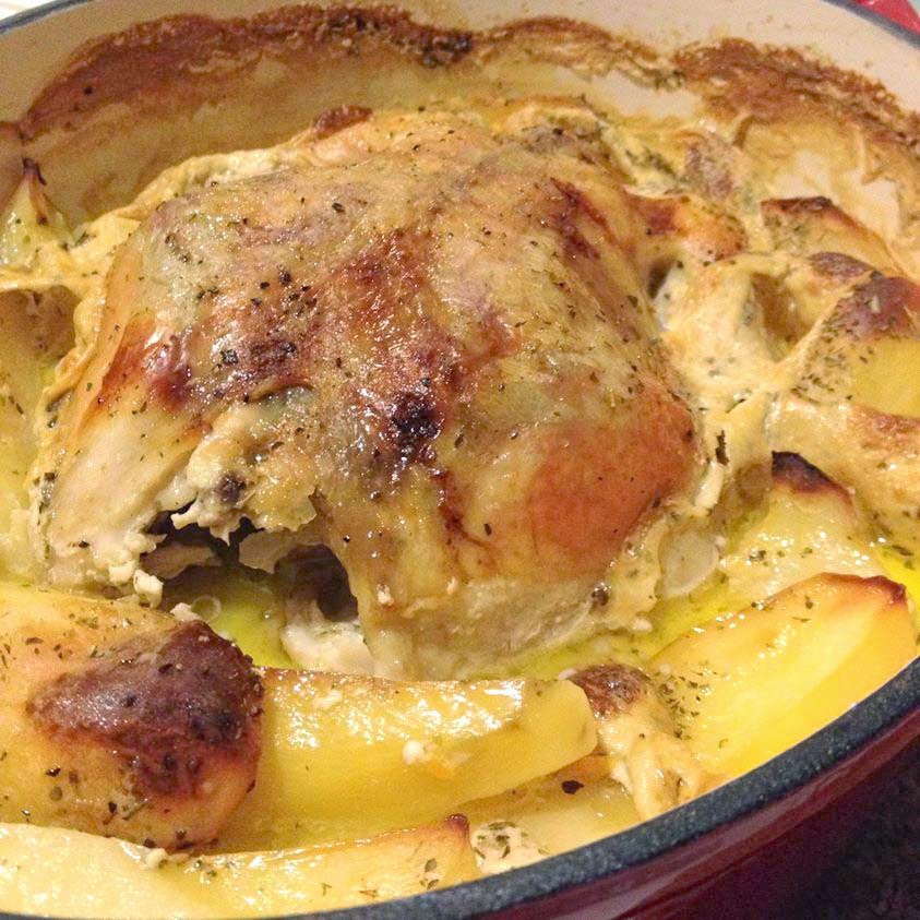 Loft48: Baked Chicken in Milk