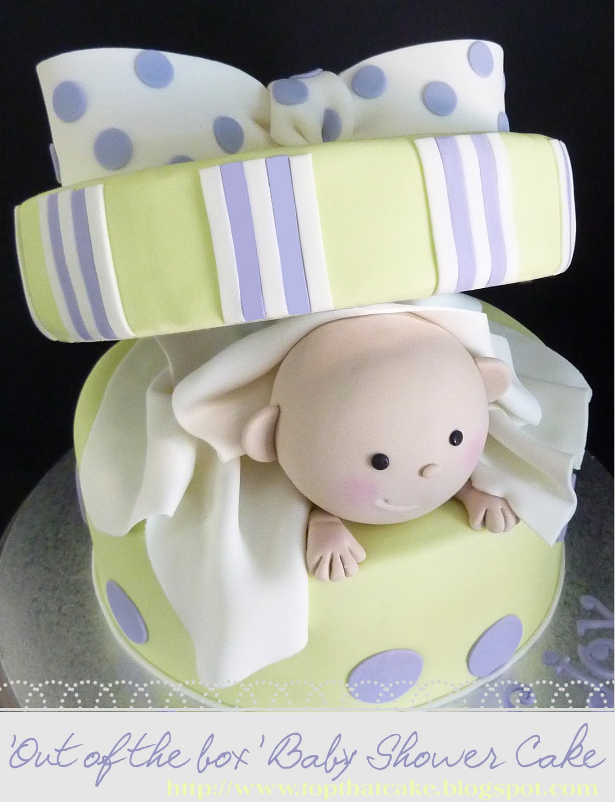 Top That!: 'Out of the box' Baby Shower Cake