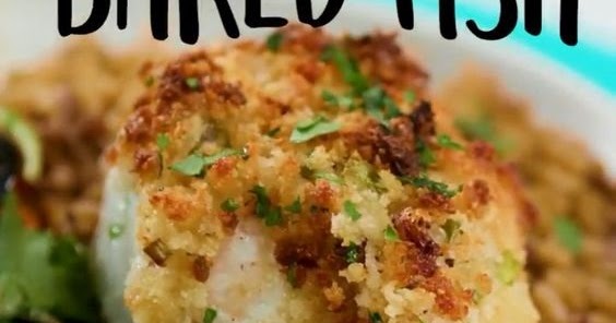 Parmesan Crusted Baked Fish - VICTORSDIARY