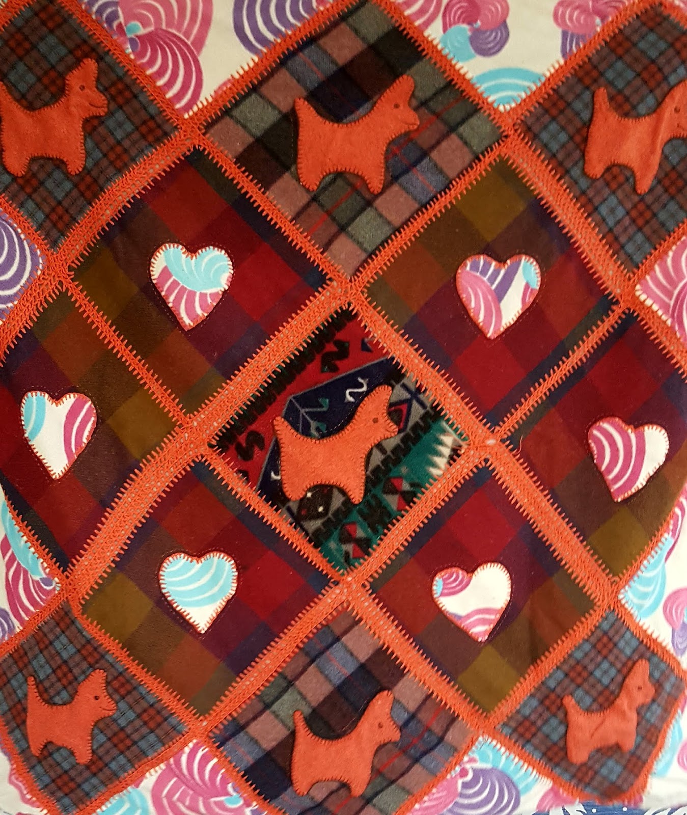 fleece lap quilt pattern tutorial | All about patchwork and quilting