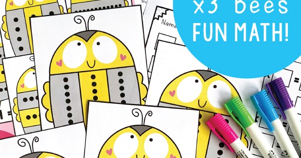 3 Times Tables - Bee Fun! | From the Pond